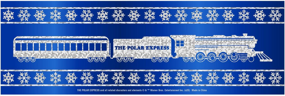 THE POLAR EXPRESS™ Ornament 100mm Light Up Plastic Ball Blue – Rail Retail
