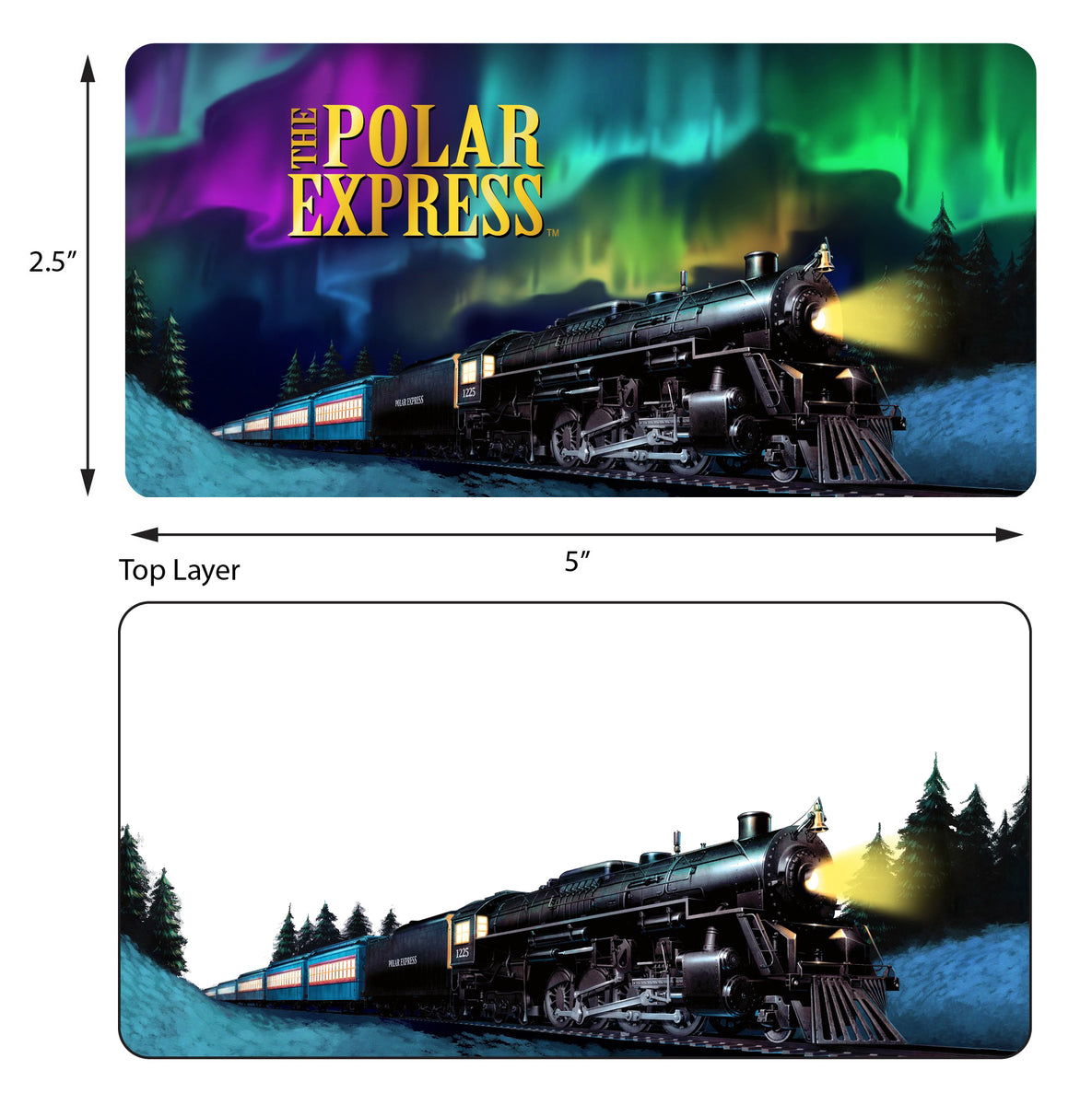 THE POLAR EXPRESS ™ Northern Lights Magnet – Rail Retail