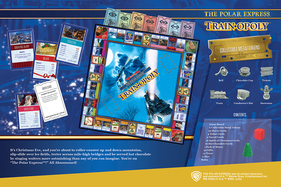 THE POLAR EXPRESS™ Game Train-Opoly – Rail Retail
