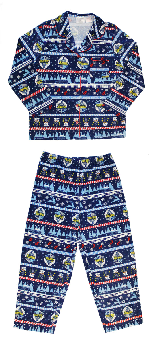 THE POLAR EXPRESS™ Pajama Coat Set Adult- "Fair Isle" – Rail Retail