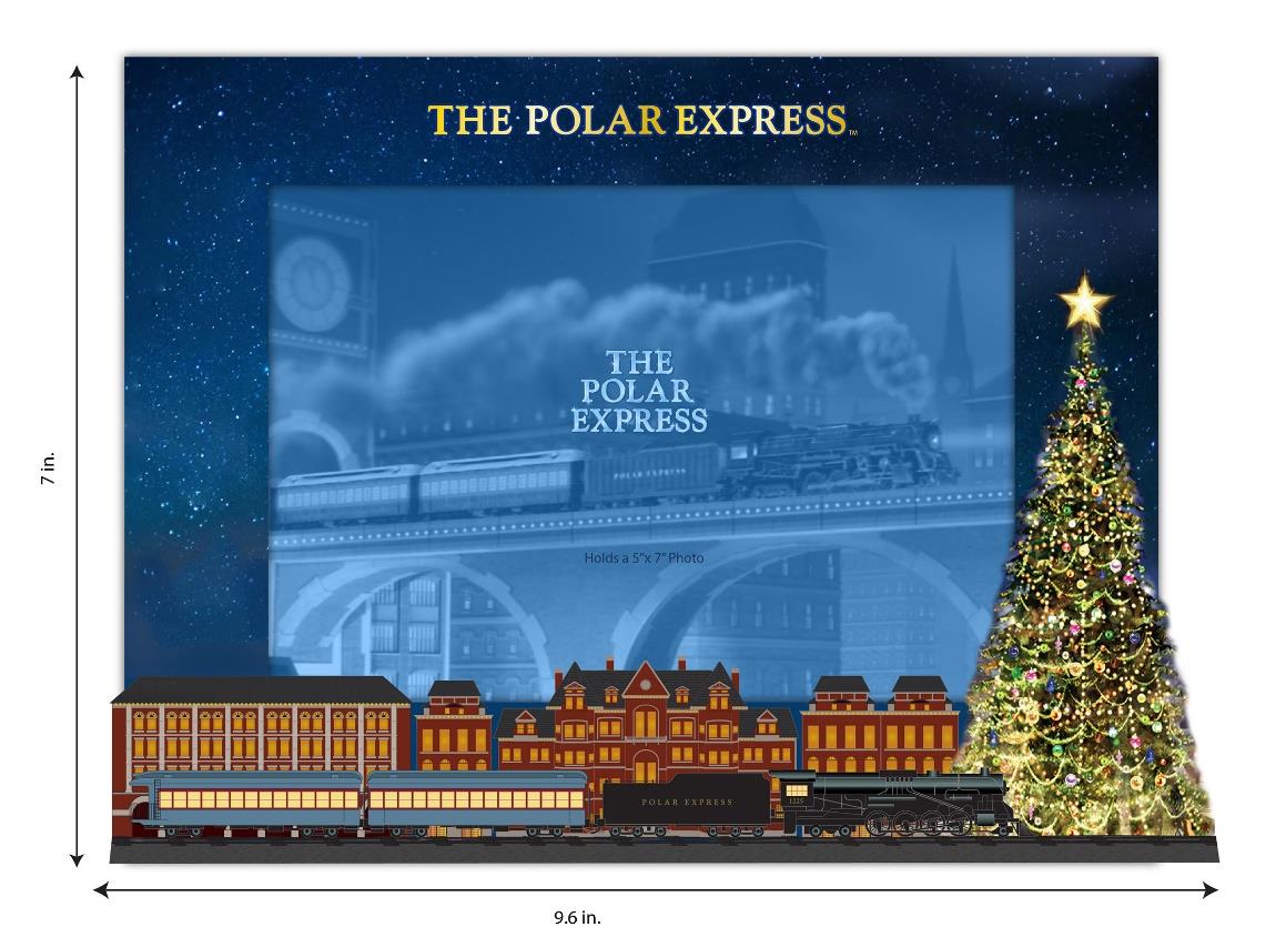 THE POLAR EXPRESS™ Frame Resin Sculpted North Pole Scene – Rail Retail