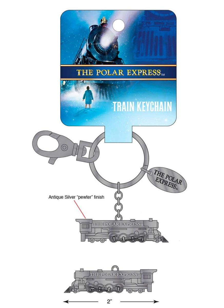 THE POLAR EXPRESS™ Keychain 3D Train – Rail Retail