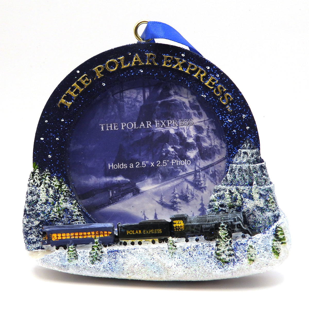 THE POLAR EXPRESS™ Frame Mountain Photo Ornament – Rail Retail